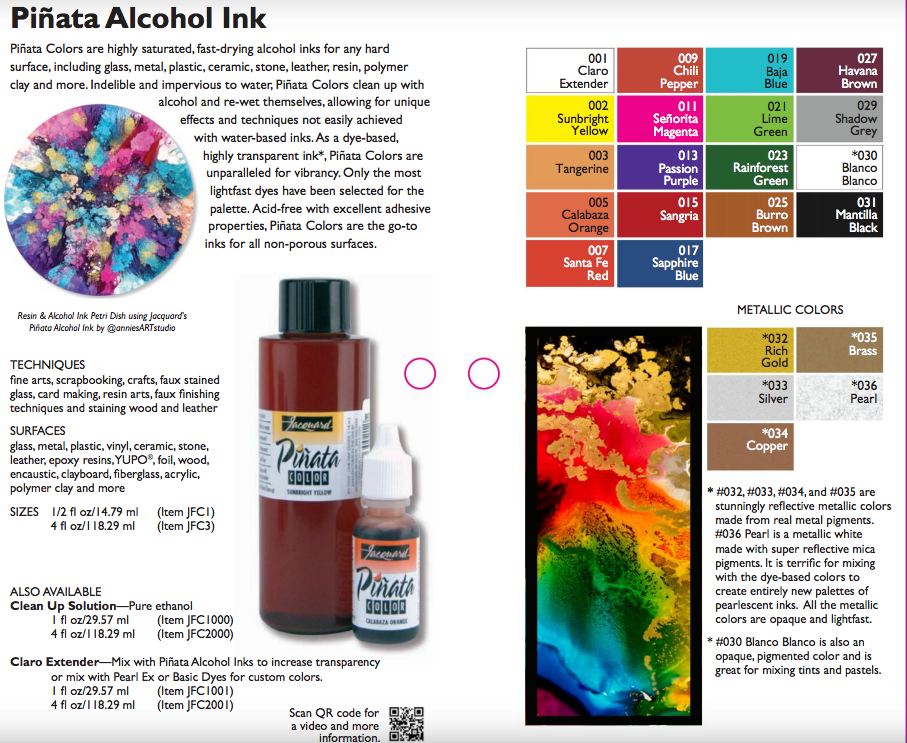 Piñata Alcohol Ink - 118ml | Colour your resin | House of Resin