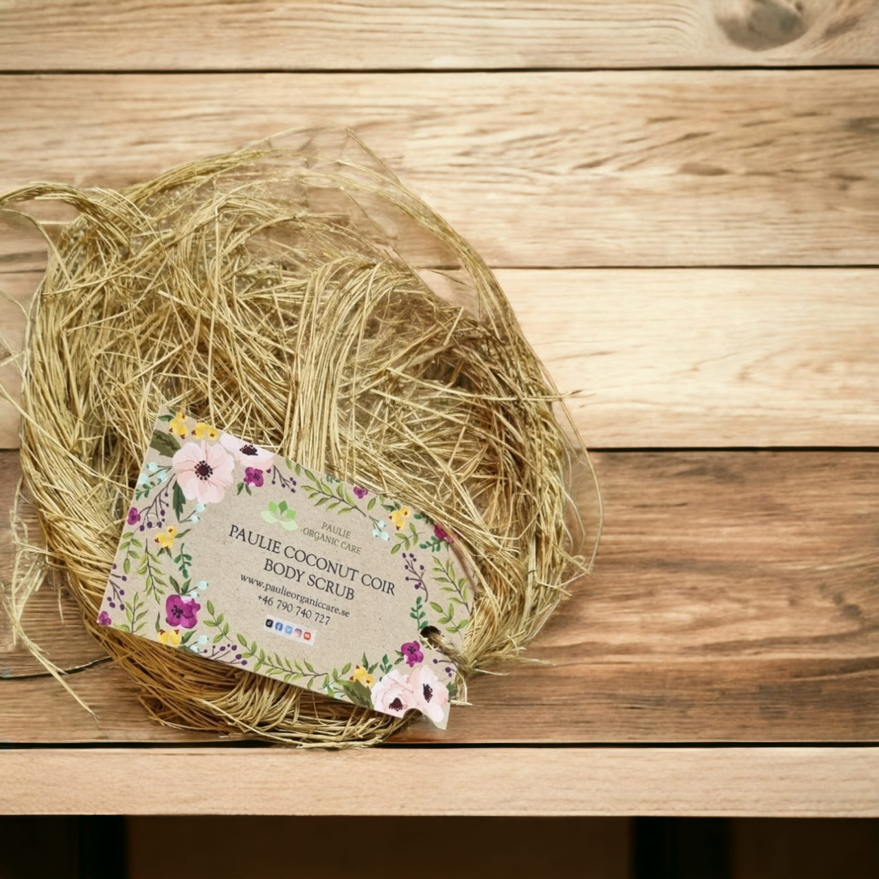 Paulie Coconut Coir / Body Scrub/ African Sponge - PAULIE ORGANIC CARE