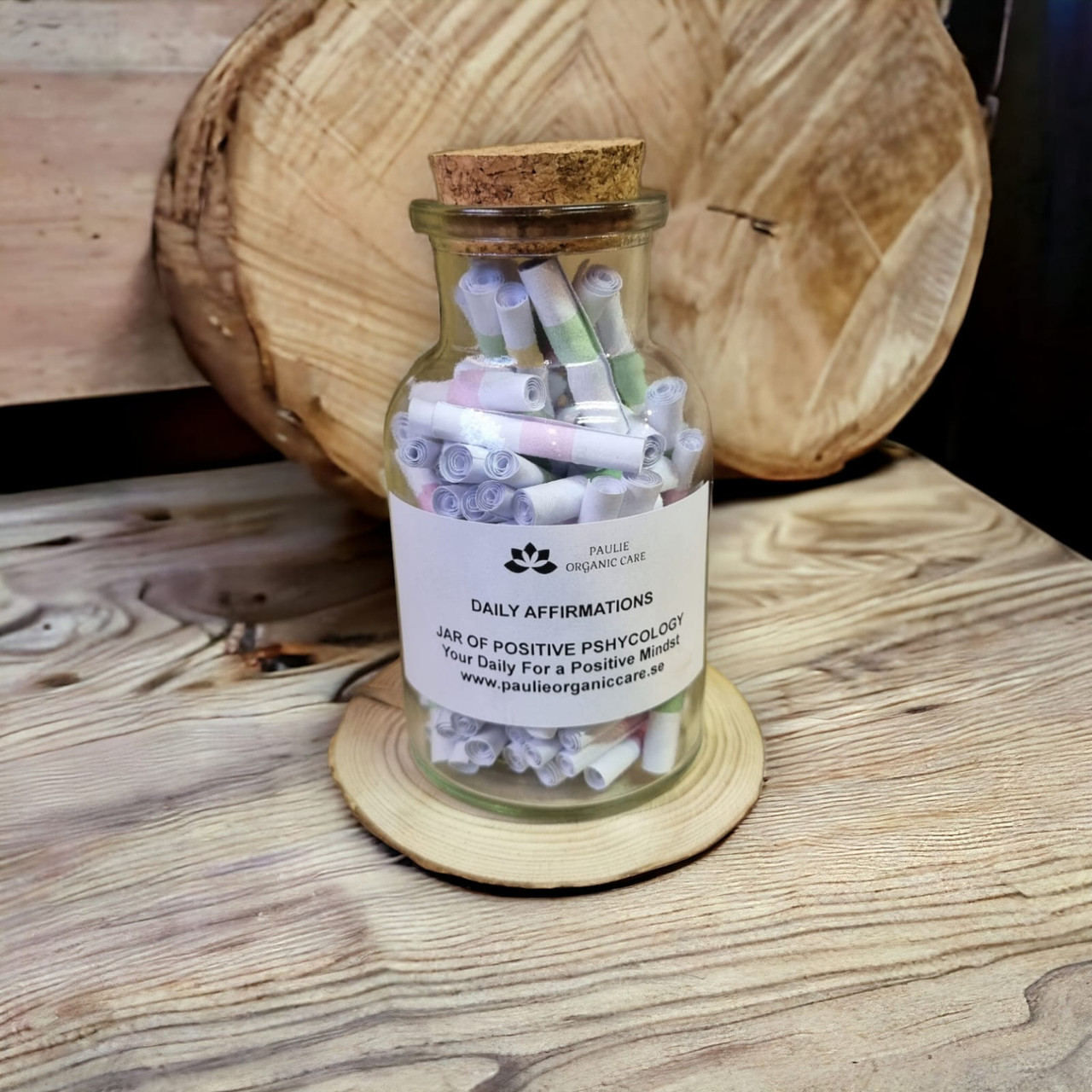 Jar of Daily Affirmations - Daily dose of motivation - Self Care Gift ...