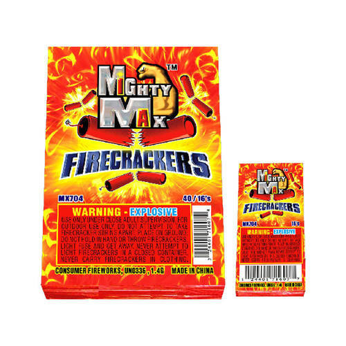 Mighty Max Firecrackers - 40/16 - Eagle Fireworks