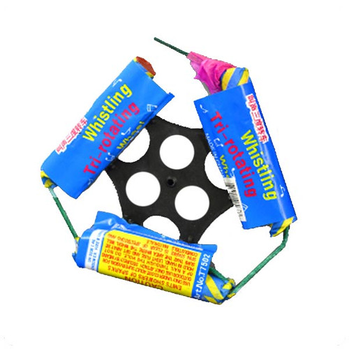 Whistling Tri-Rotating Wheel - Eagle Fireworks