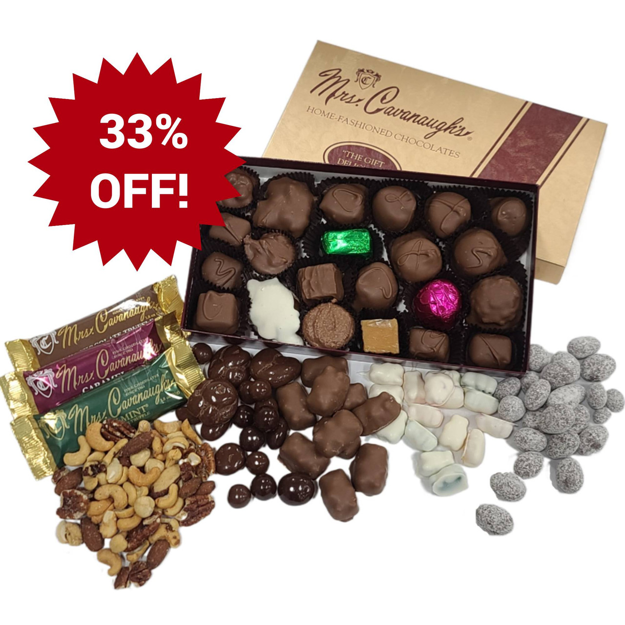 Sampler Combo - 9 pc - Mrs. Cavanaugh's Chocolates & Ice Cream