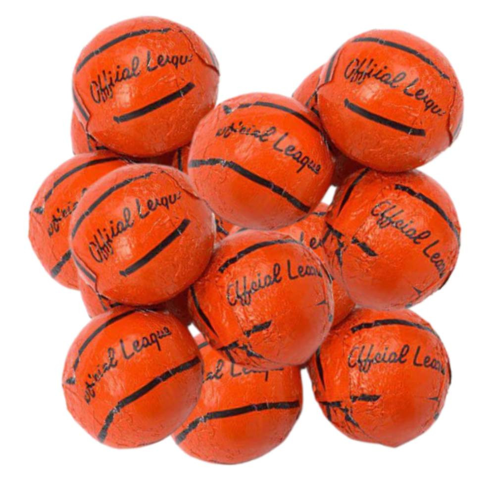 8 oz Foil Milk Chocolate Basketballs - Mrs. Cavanaugh's Chocolates ...