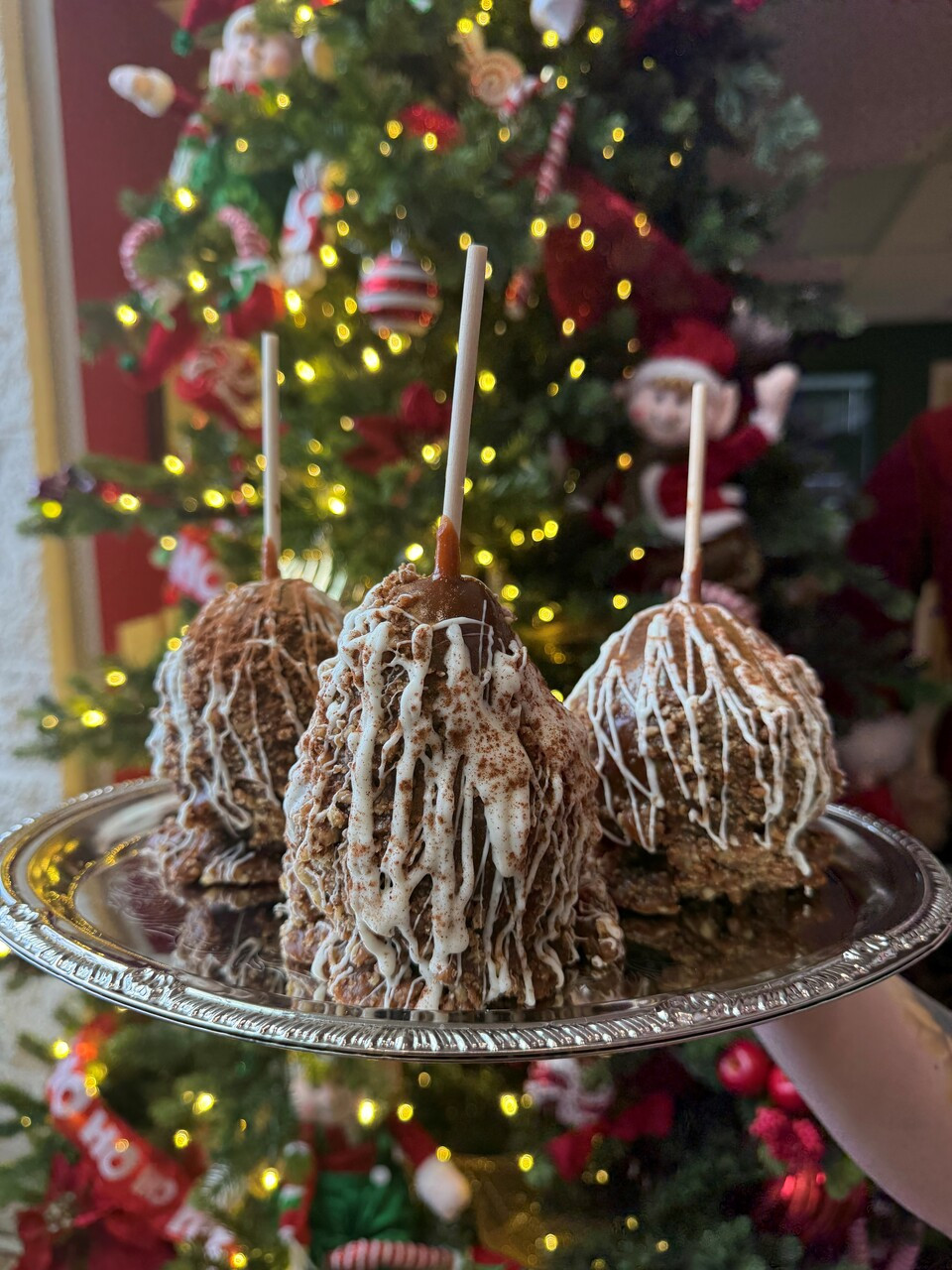 Cinnamon Pecan Christmas Pear - Mrs. Cavanaugh's Chocolates & Ice Cream