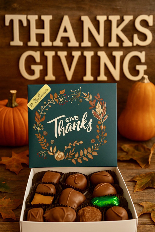 Thanksgiving 8 oz Assortment - Mrs. Cavanaugh's Chocolates & Ice Cream