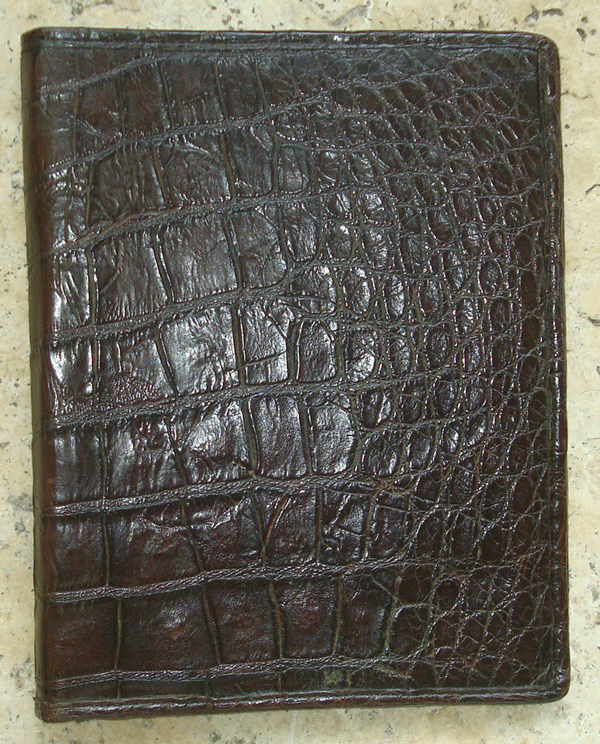 ALLIGATOR SKIN PADFOLIO