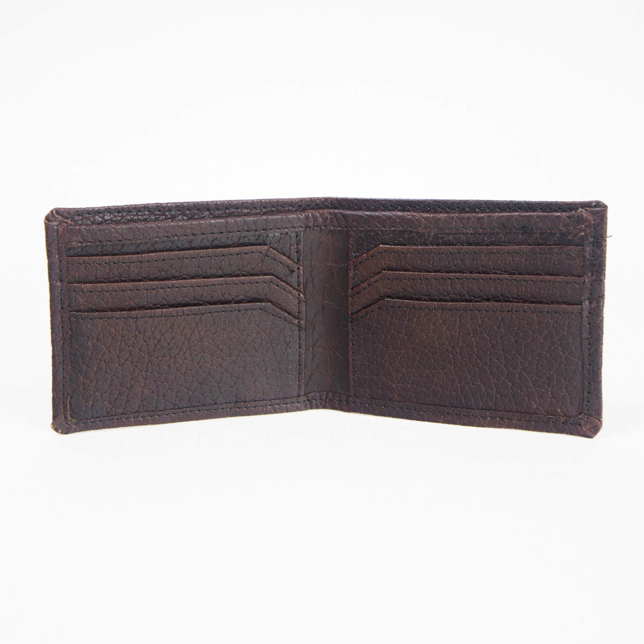 Brown American Bison Wallet - Alligator Jakes