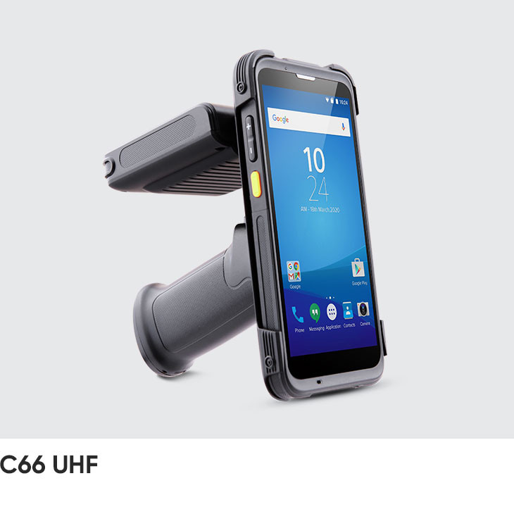 Chainway C66 Pistol-Grip RFID Reader, Barcode Scanner | Chainway North ...