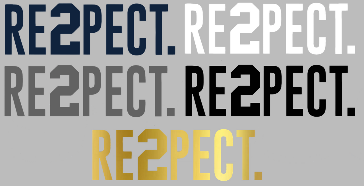 New York Yankees Jeter Respect Logo Premium Vinyl Decal PICK COLOR & SIZE