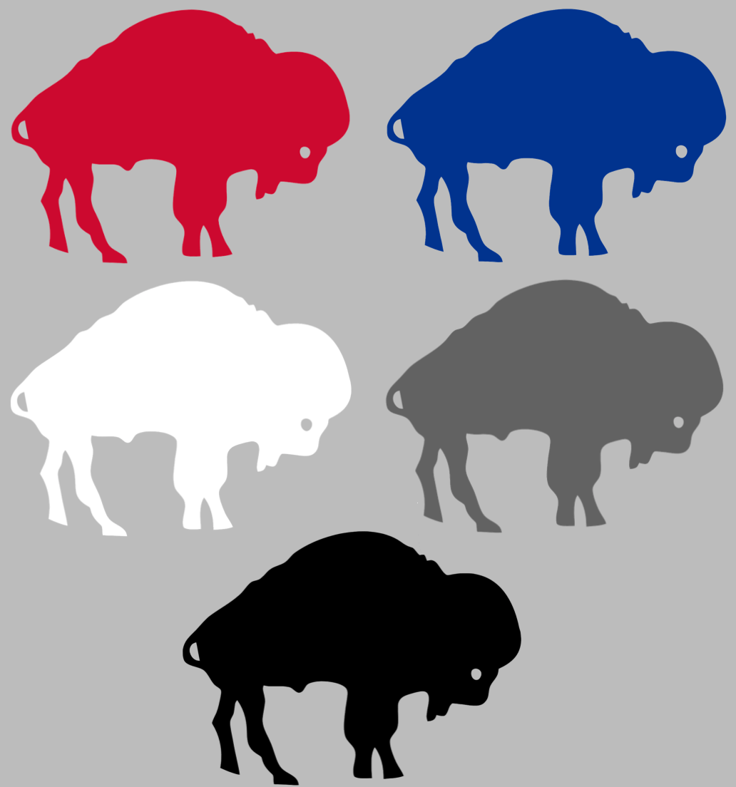 Buffalo Bills Retro Throwback Logo Premium Vinyl Decal PICK COLOR & SIZE