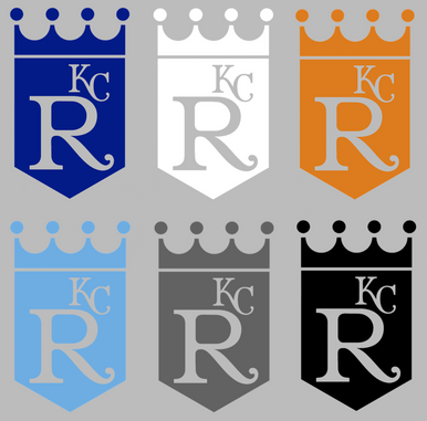 Kansas City Royals Retro Throwback 1960s-1900s Logo Premium Vinyl Decal ...