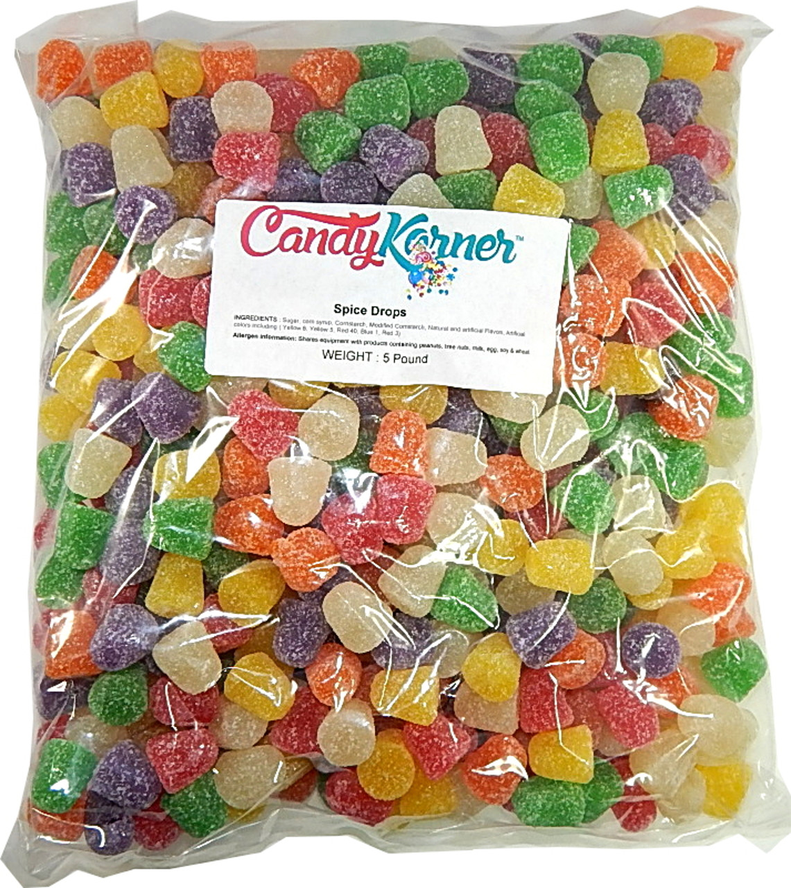 Sunrise Spice Drops 5 Pound ( 80 OZ ) - CandyKorner