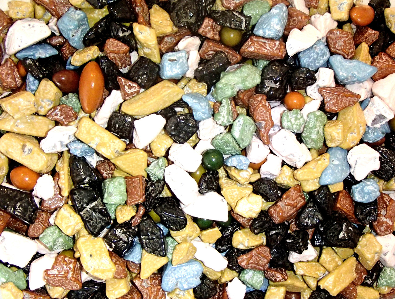 Chocorocks - Candy Coated Chocolate Shaped Rocks - 5 Pound (80 Ounces)