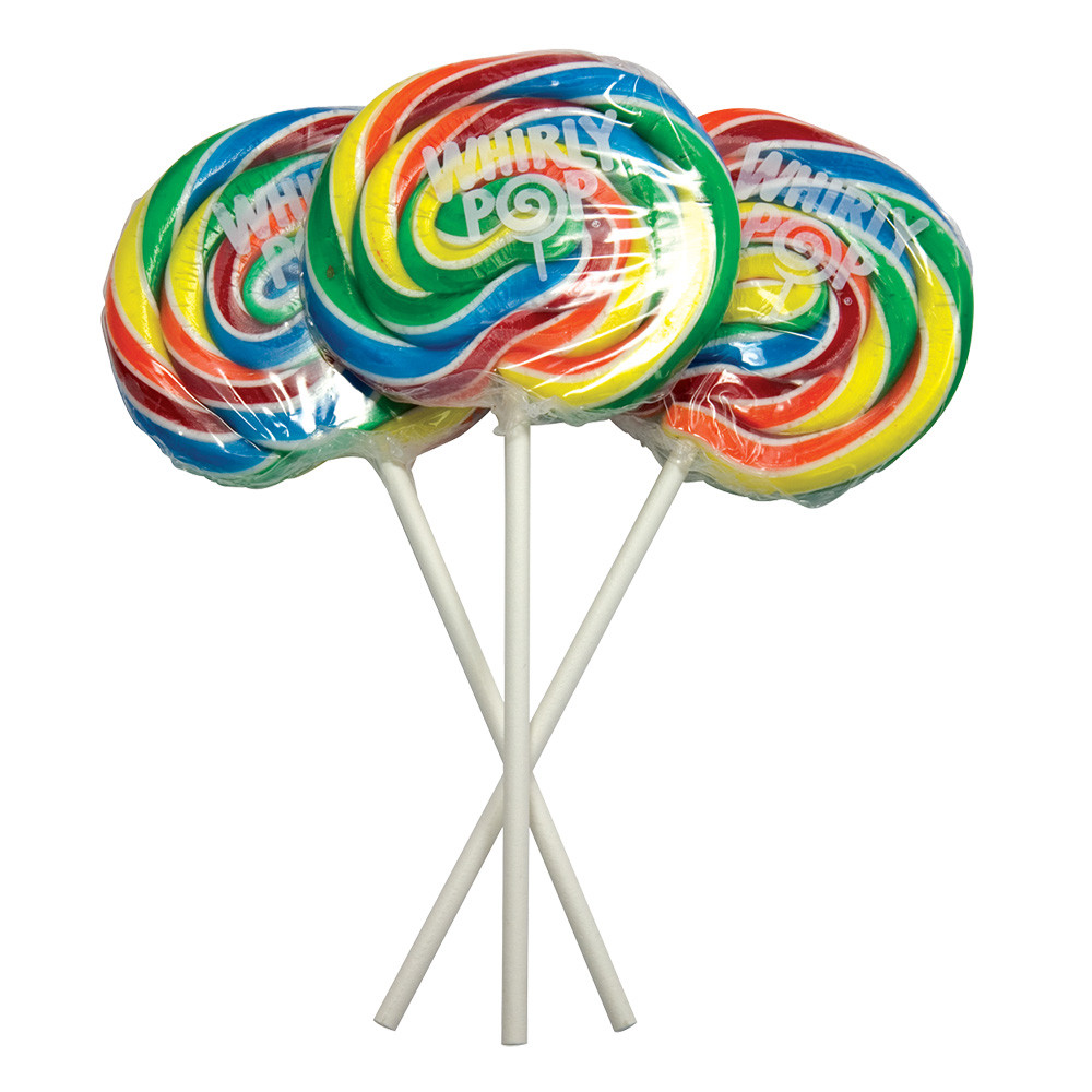 Whirly Pop Rainbow Lollipop – 1.5 oz | Colorful Fruity Treat | CandyKorner