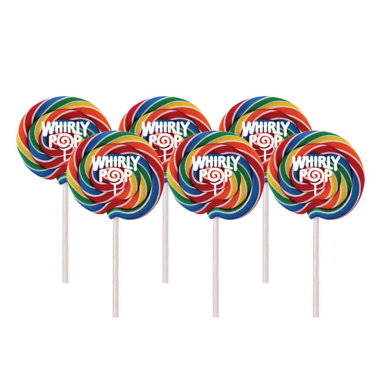Whirly Pop Rainbow Lollipop – 1.5 oz | Colorful Fruity Treat | CandyKorner