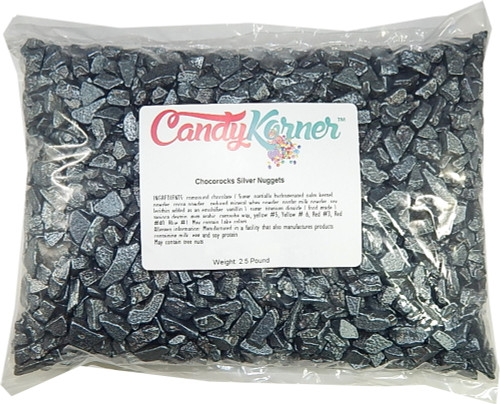 Chocolate Silver Nuggets - Chocorocks Silver