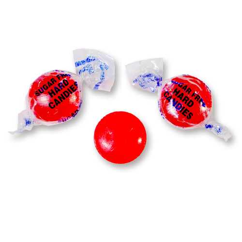 Sugar Free Fiery Cinnamon Hard Candy Discs - Individually Wrapped