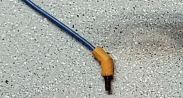 1/25 Scale Spark Plug Boots, 45-Degrees, 3D-Printed
