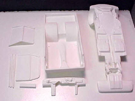 ‘70’s Vega P/S Interior & Chassis Kit, 1/25 - Ted's Modeling Marketplace