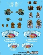 Rat Rod Tiki Mini Sheet, 1/25 - Ted's Modeling Marketplace