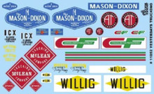 Long Haul Trucking Decals 1/24-1/25 Scale