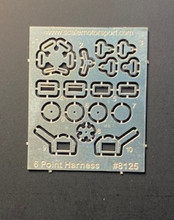 6-Point racing harness hardware by Scale Motorsport