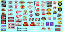 Early Racing Contingency Decals #1, 1/25 - Ted's Modeling Marketplace