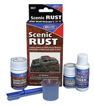Add rust to a vehicle or diorama with this rust kit