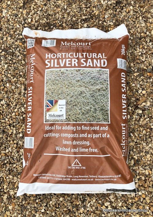 Melcourt Horticultural Silver Sand- 20kg bag - Bunkers Hill Plant Nursery