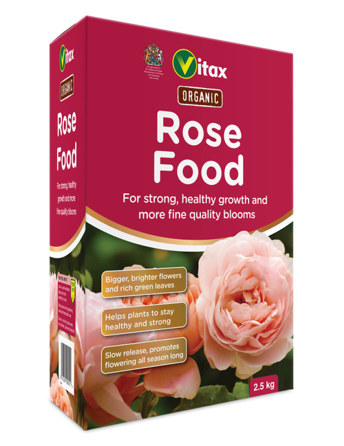Vitax Organic Rose Food 2.5Kg - Bunkers Hill Plant Nursery