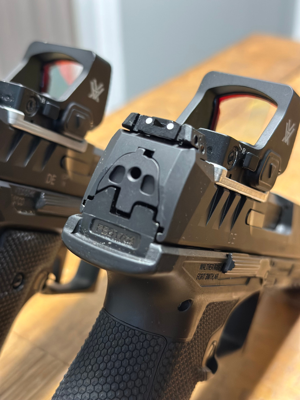 Lightweight Backplate for Walther PDP