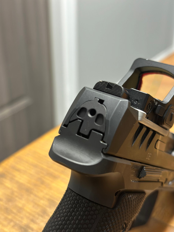 Lightweight Backplate for Walther PDP