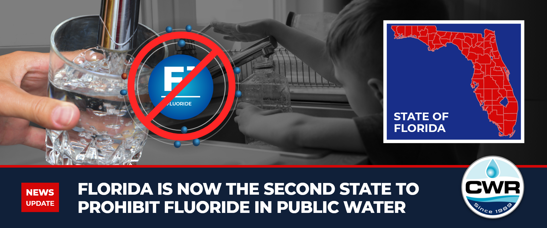 Florida is now the second state to prohibit fluoride in public water ...