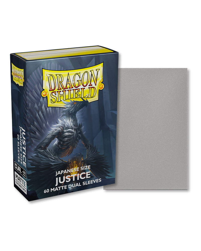 Dragon Shield Japanese Sleeves (60): Matte Dual Justice - Shuffle and ...