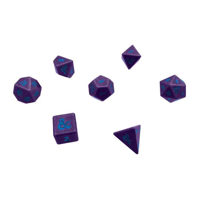 D&D Heavy Metal RPG Dice Set (7ct): Phandelver and Below - The ...