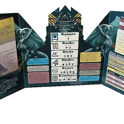 Return to Dark Tower Fantasy Role-Playing Game Adversary Screen ...