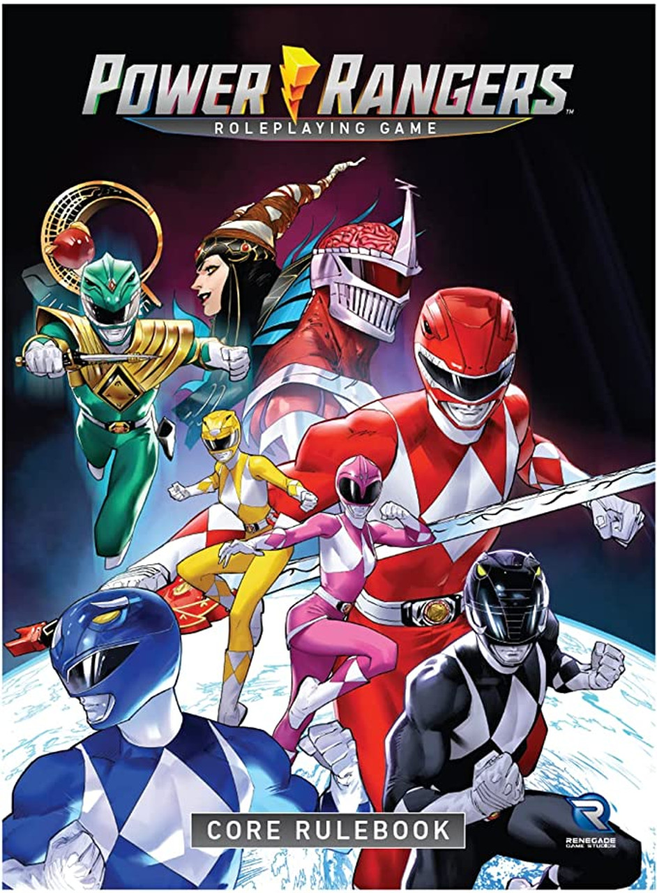 Power Rangers Roleplaying Game Core Rulebook Shuffle And Cut Games