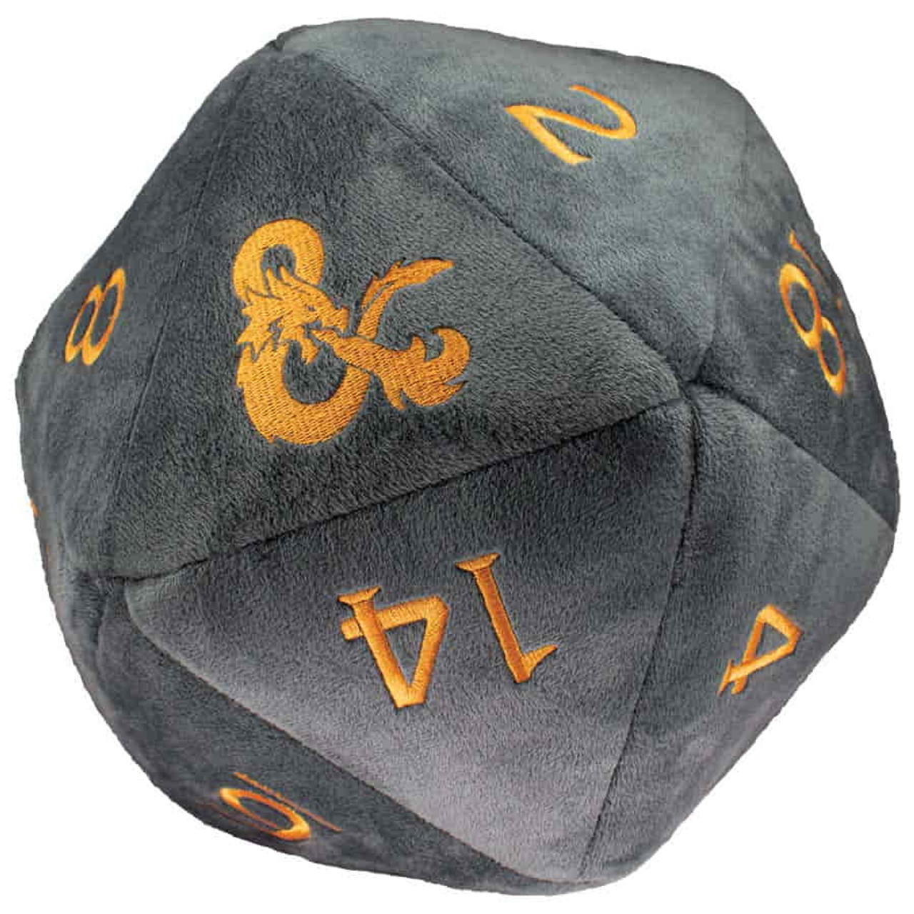 Jumbo D20 Novelty Dice Plush Realmspace Shuffle And Cut Games