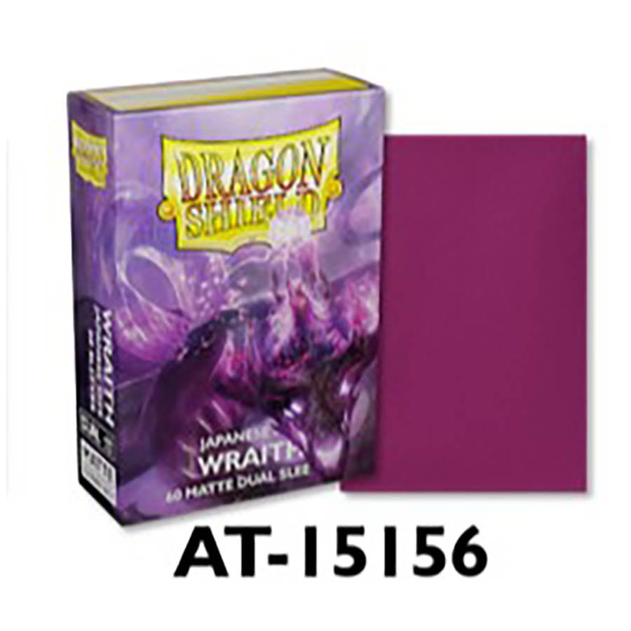 Dragon Shield Japanese Sleeves (60): Matte Dual Wraith - Shuffle and ...