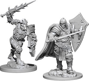 D&D Nolzur's Miniatures: Death Knight & Helmed Horror W06 - Shuffle and ...