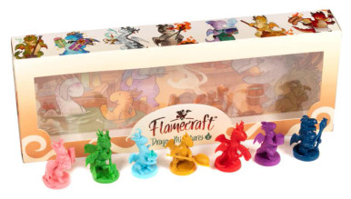 Flamecraft: Deluxe Components - Dragon Minis - Shuffle and Cut Games