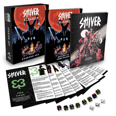 Shiver RPG: Slasher Starter Box - Shuffle and Cut Games