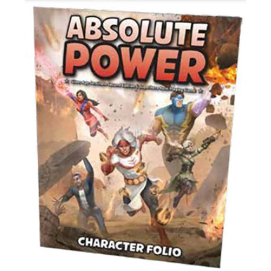 Absolute Power RPG - Character Folio - Shuffle and Cut Games