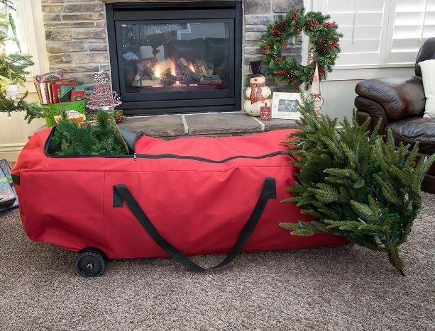 Treetime Christmas Tree Rolling Duffel Bag | Treetime Artificial ...
