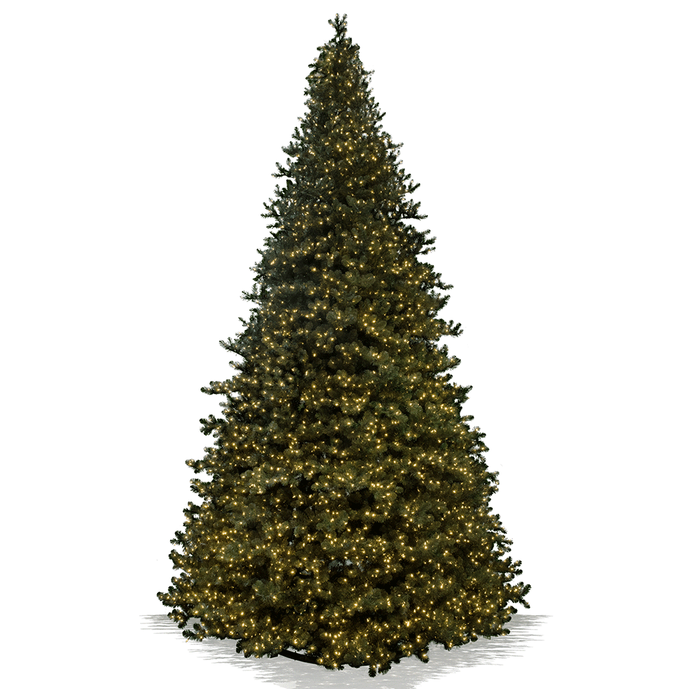 Slim Commercial Tower Artificial Christmas Trees - Treetime