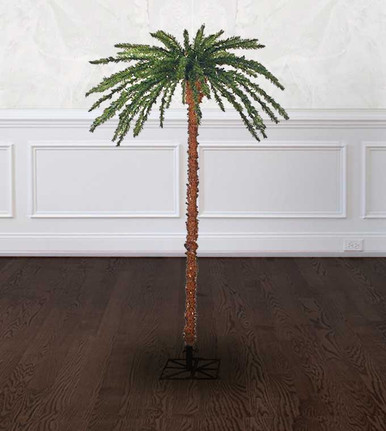 : Pre-Lit Palm Tree Christmas Tree | Artificial Palm Trees