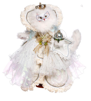 Mark Roberts Queen of Christmas Cat 25" Limited Edition