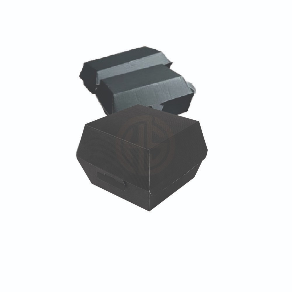 Black Corrugated Meal Box (TT10)