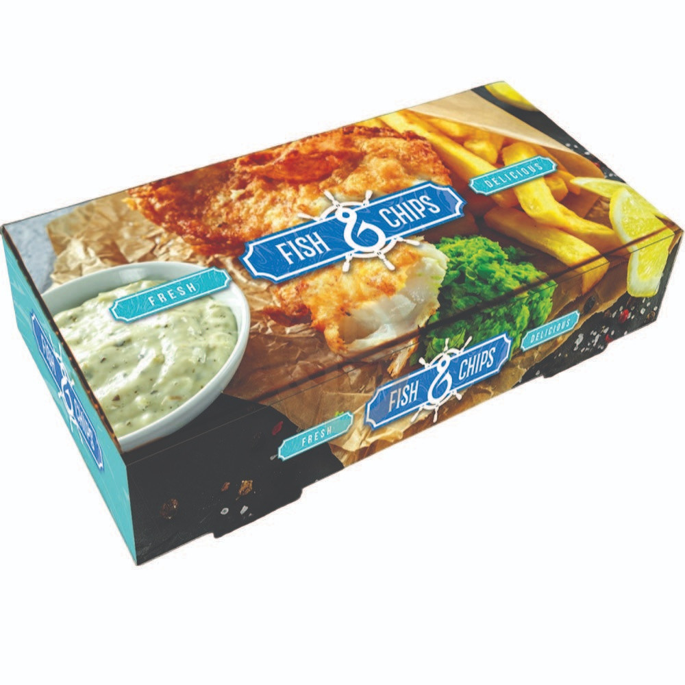 Large Fish and Chip Box