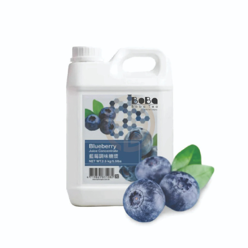 Blueberry Juice Syrup